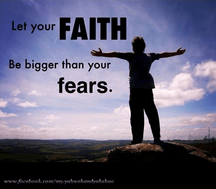 FAITH vs. FEAR – DINING WITH JESUS PRODUCTIONS